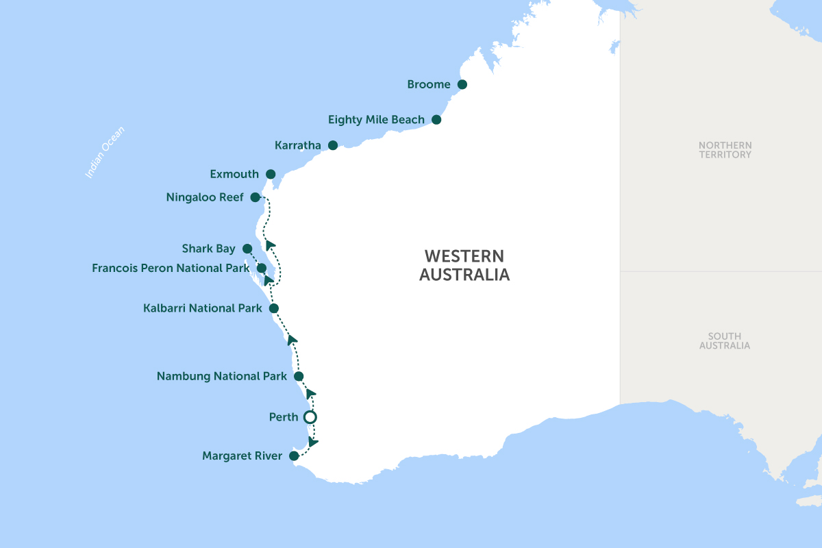 Western Australia self drive itinerary