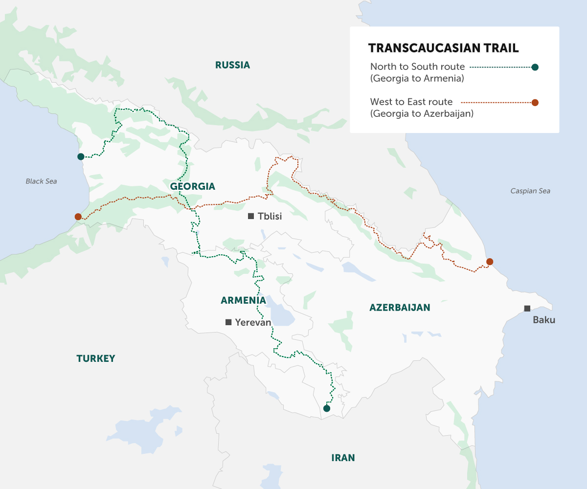 Transcaucasian Trail vacations
