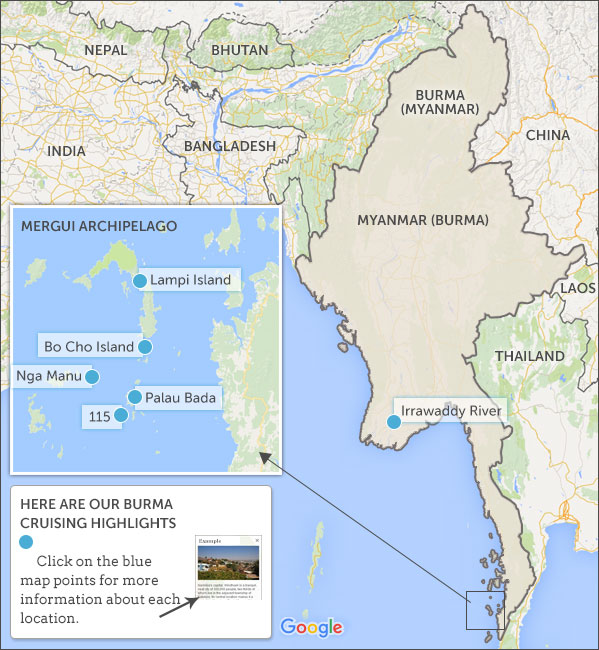 Irrawaddy River World Map