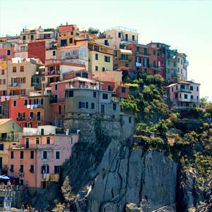 Walking in Italy highlights & map