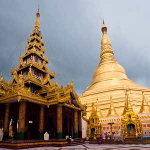 Myanmar map & highlights