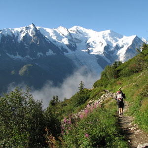 Walking in France map & highlights
