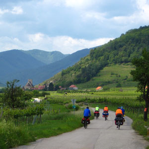 Prague to Budapest cycling tours
