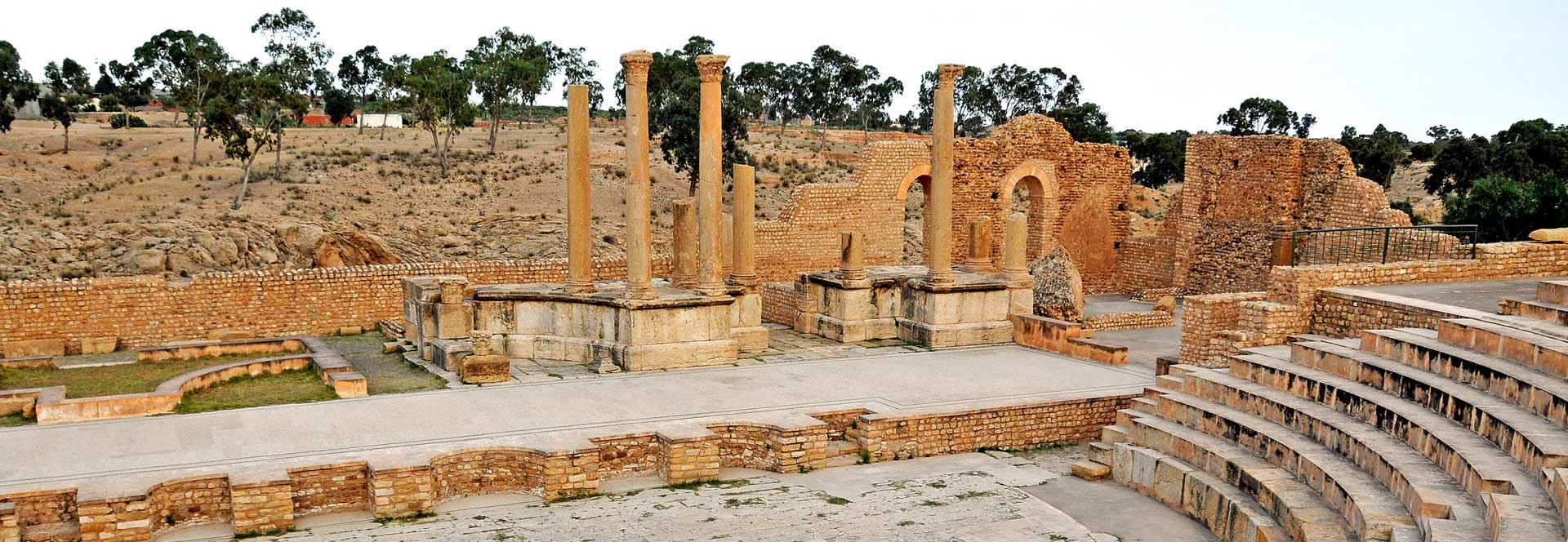 Roman ruins in Tunisia