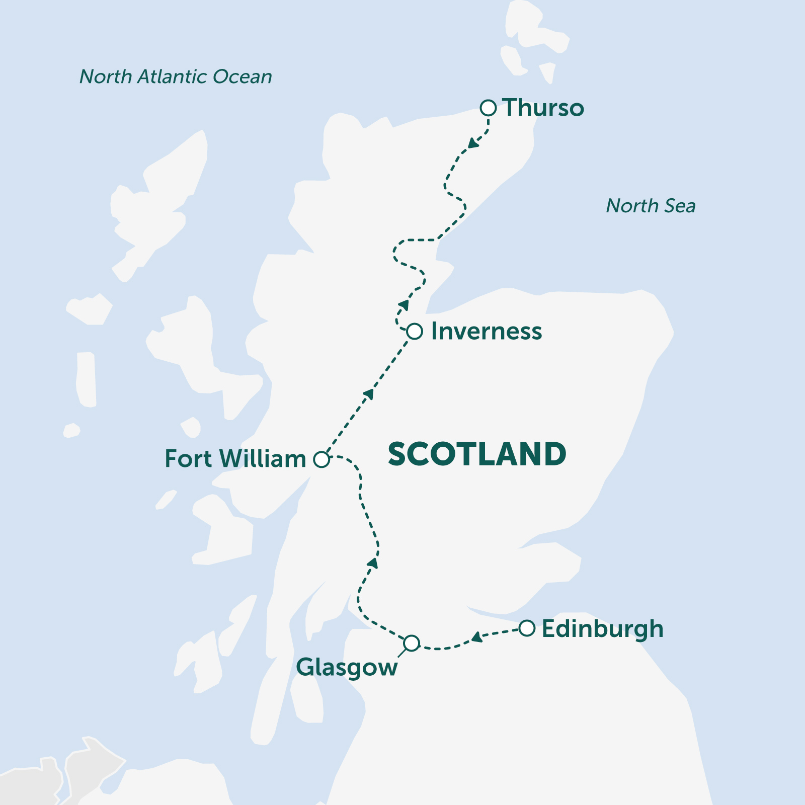 Scotland highlights by train | Responsible Travel