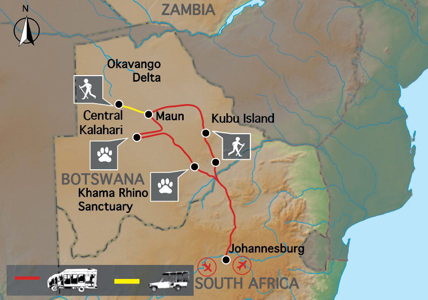 Trans Kalahari camping safari, Botswana | Responsible Travel