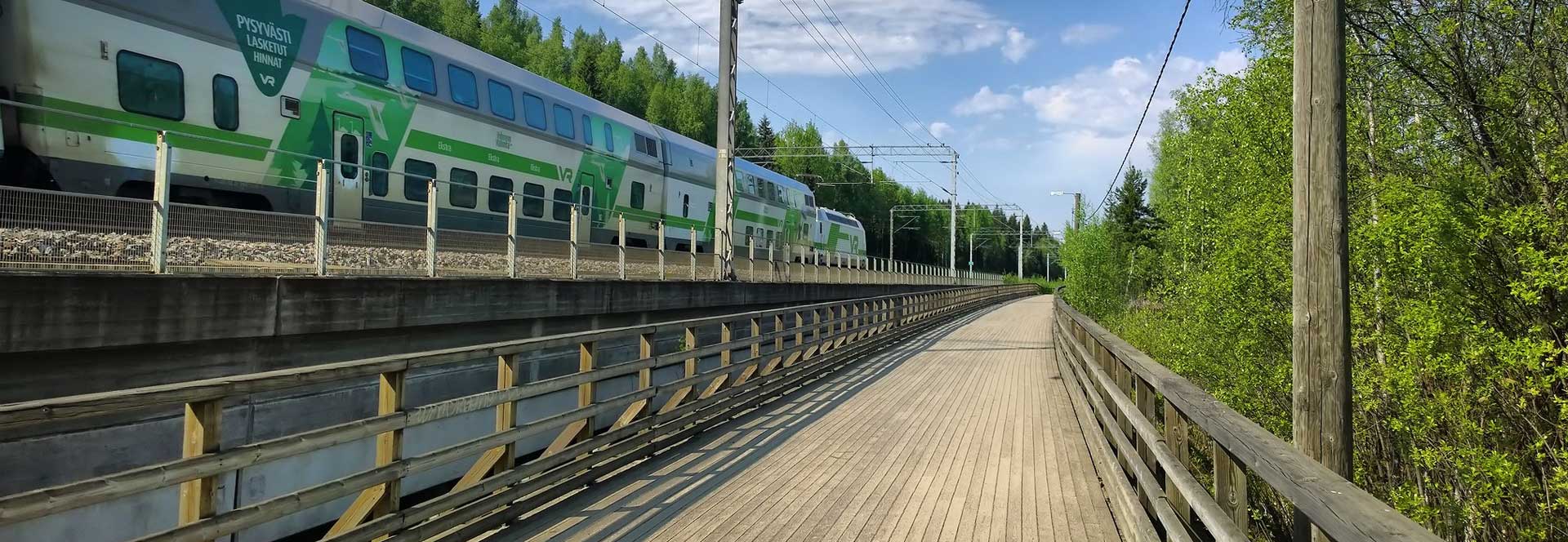 Rail vacations in Finland